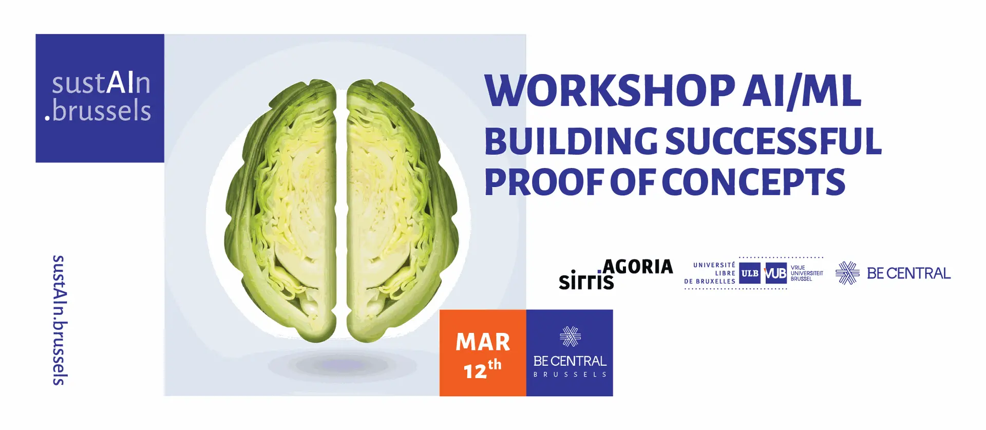 Workshop AI/ML : Building Successful Proof of Concepts | sustAIn.brussels