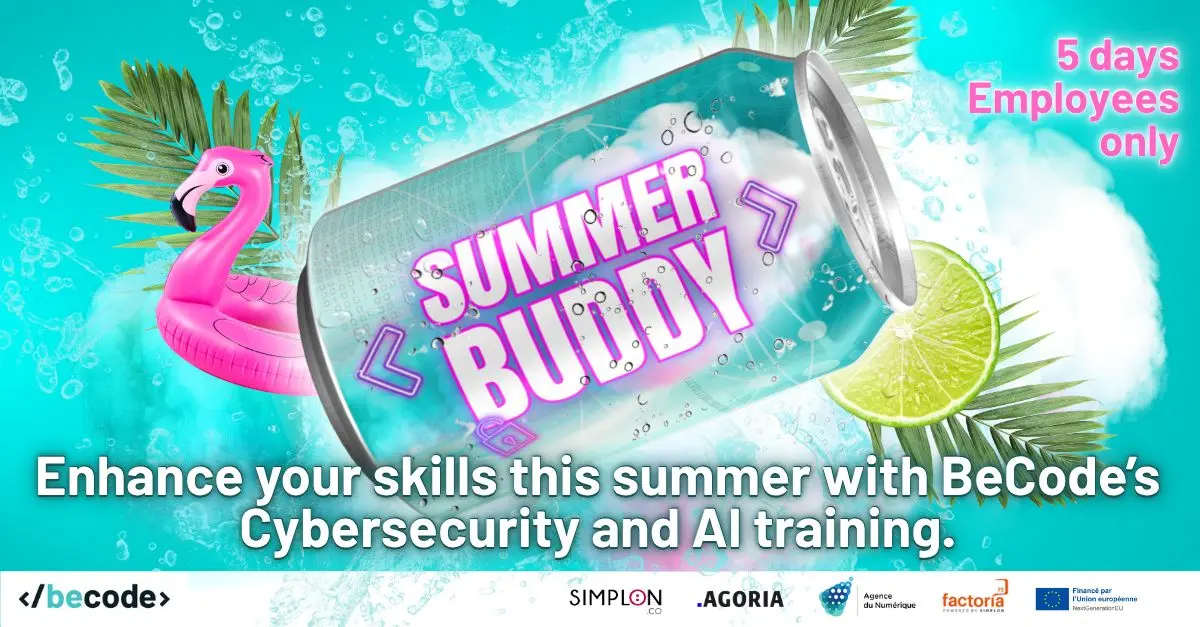 Summer Buddy Schools by BeCode – AI | sustAIn.brussels